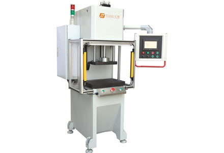TRIANGULAR SWING ARM BUSHING SERVO PRESS MACHINE: tianyu-eqpt